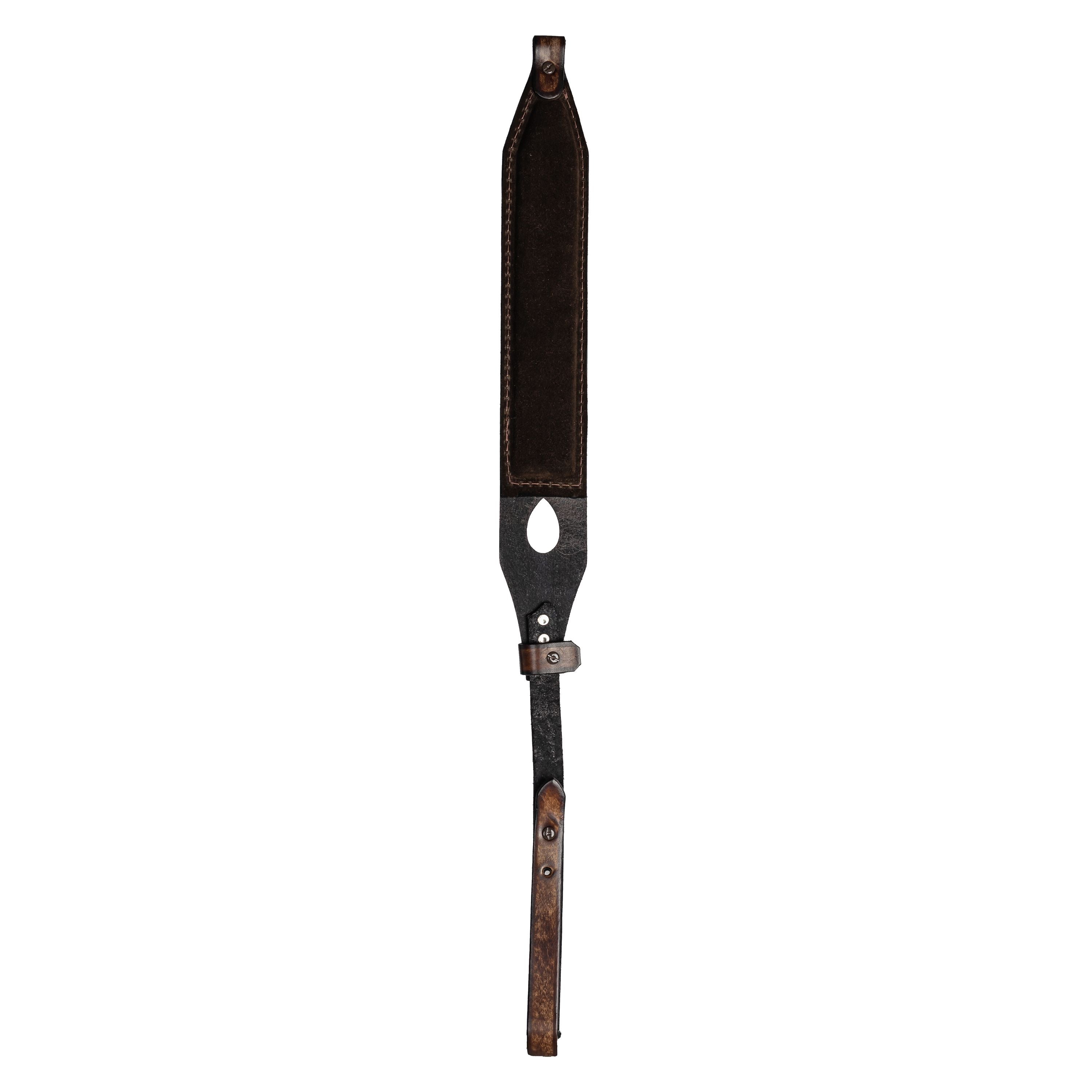 Deer Rifle Gun Slings - Leather Gun Sling With Deer